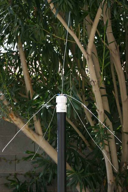 How to Make a ¼ Wave Droopy Ground Plane 2 Meter Radio Antenna
